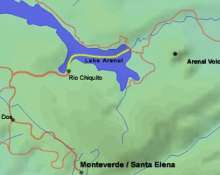 Map of Monteverde, Costa Rica | Monteverde Tours